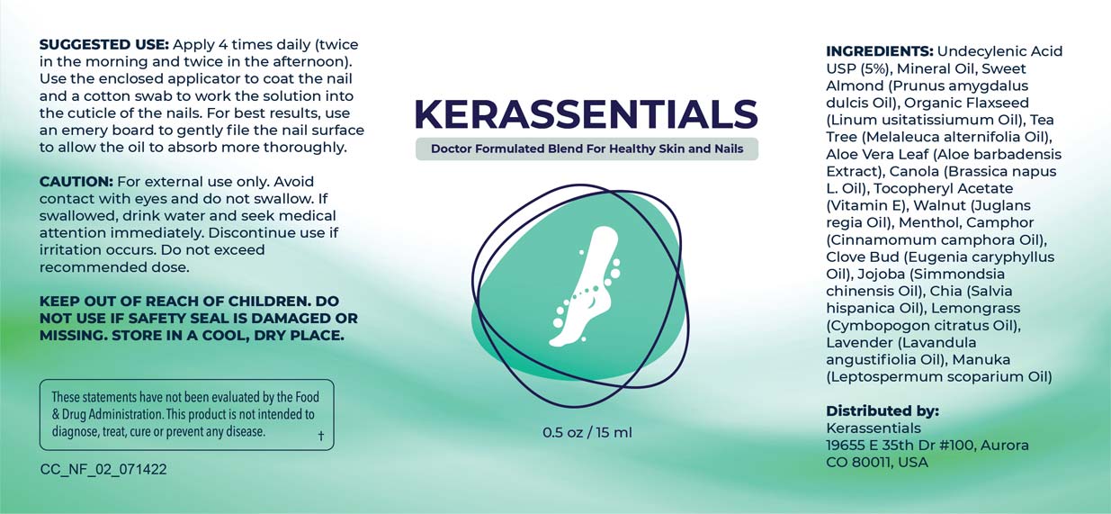 Kerassentials 15ml Dr Kimberly Langdon – 4 Potent Oil for Fungus